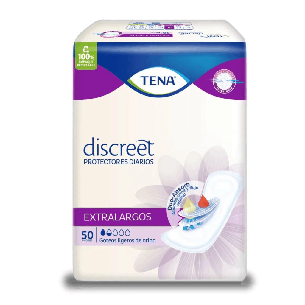 Tena discreet extralargos X50 unidades - Farmacia Longoni